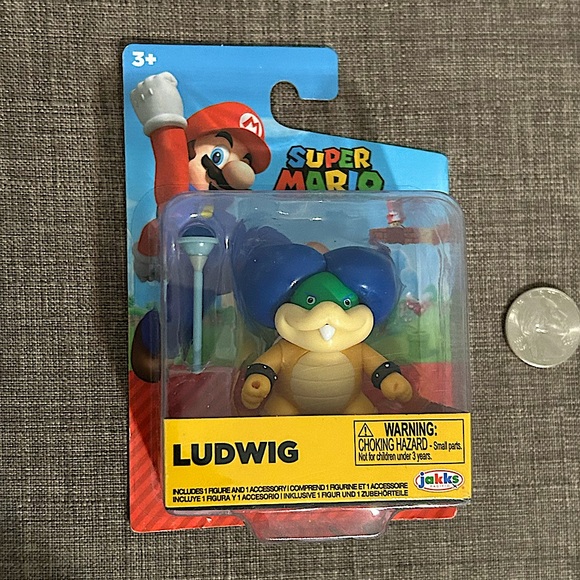 Nintendo | Toys | Ludwig From Super Mario 2 Nintendo Jacks Pacific Toy ...